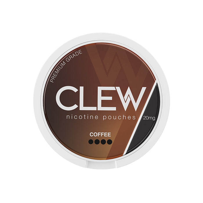 CLEW Coffee 20mg Nicotine Pouches | From £3.39 – UK Pouch Store